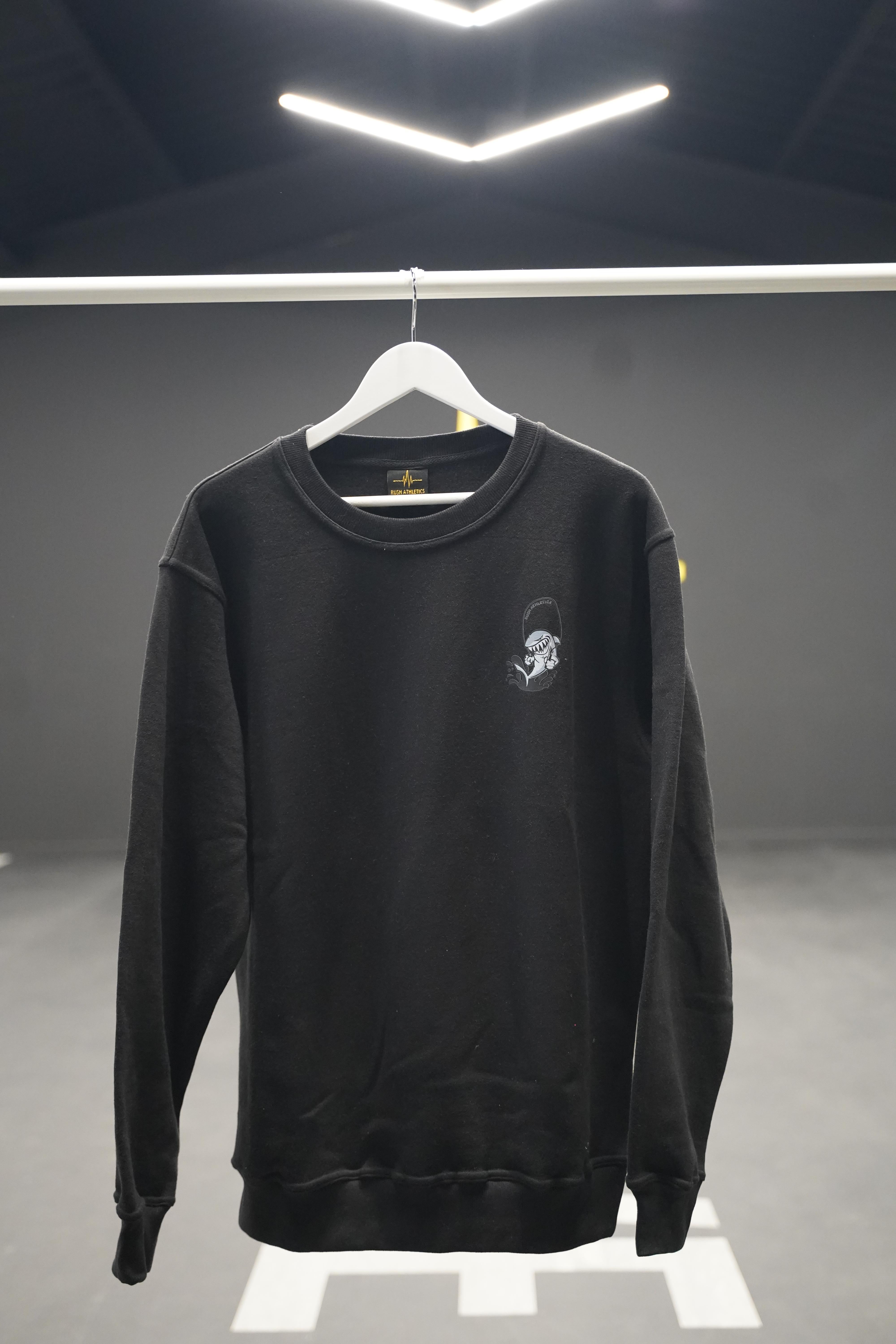 RA LIMITED EDIT003 | BLACK CREWNECK | MULTIPLE DESIGNS – Rush Athletics