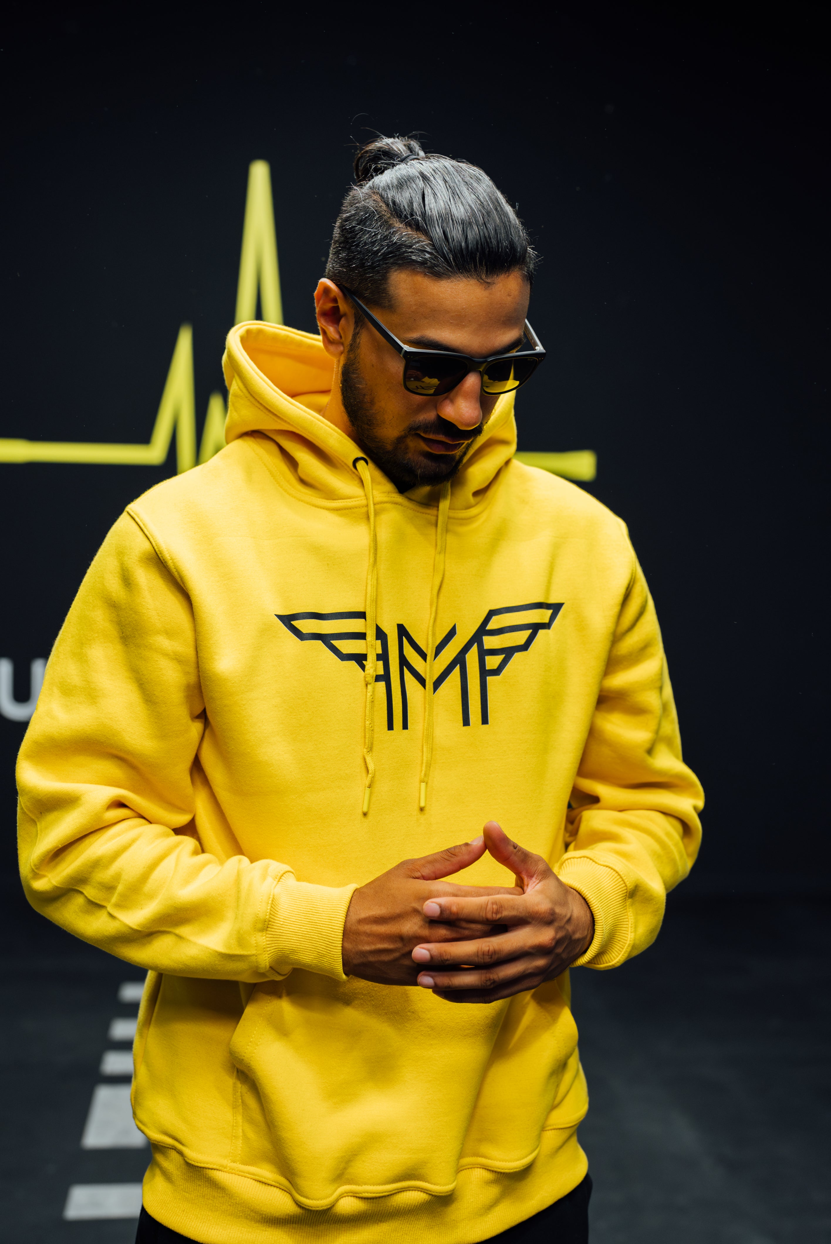 RA LIMITED EDIT001 | THE GAME-CHANGER | HOODIE | YELLOW – Rush Athletics