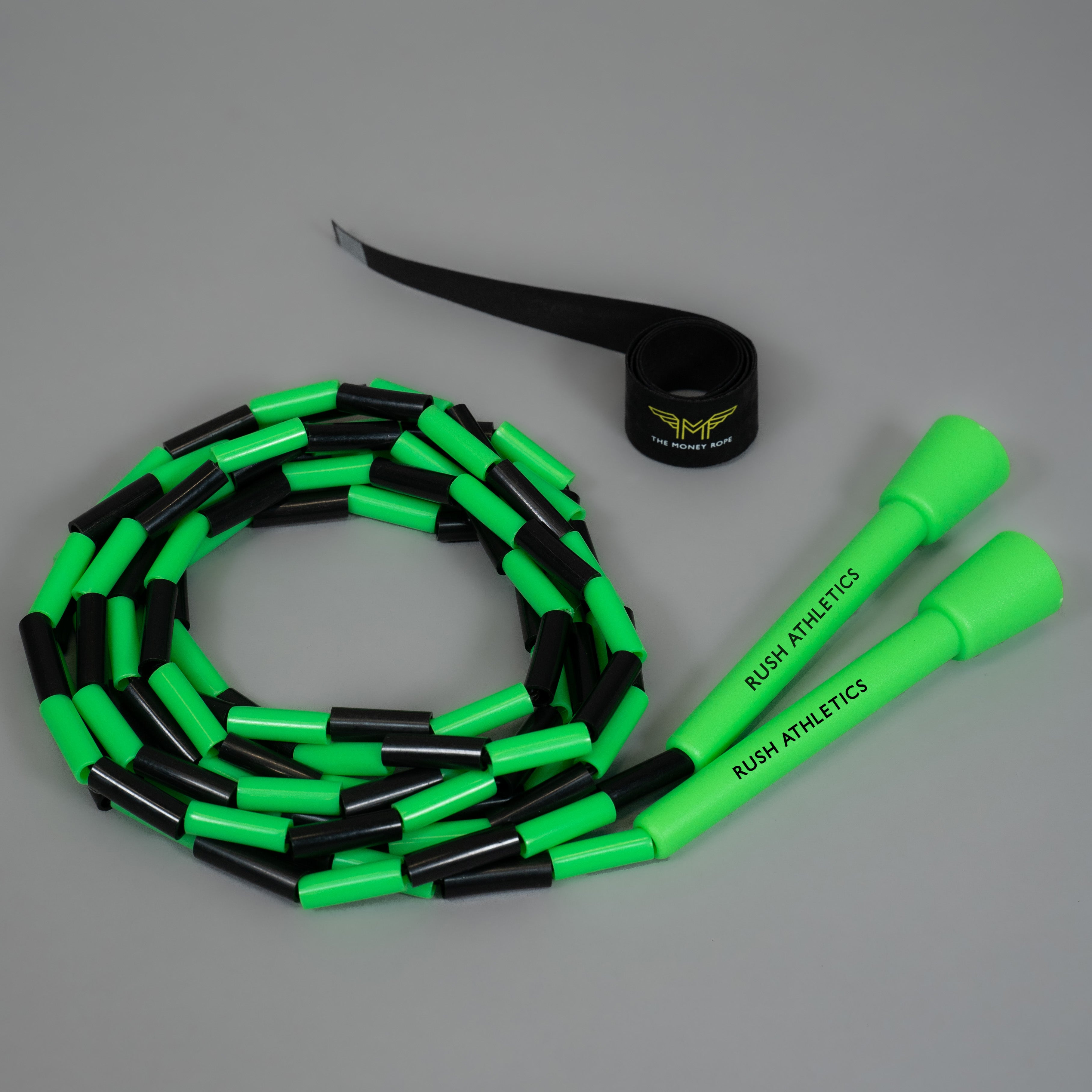 MONEY ROPE - BEADED EDITION - KRYPTON GREEN – Rush Athletics